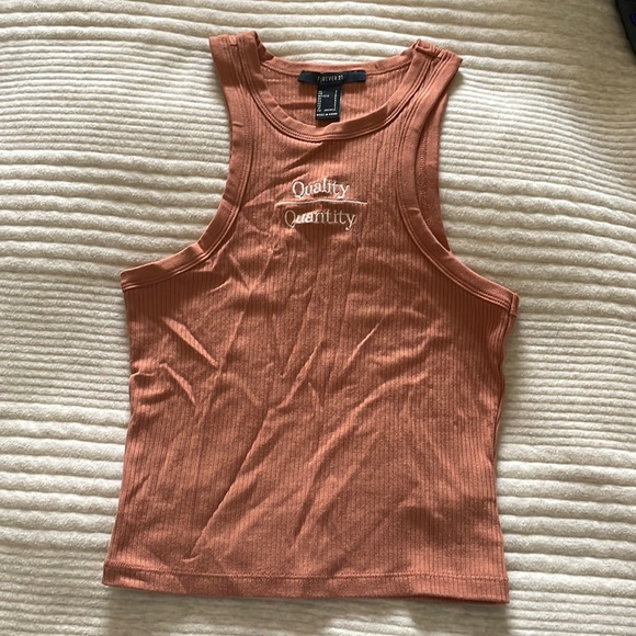 Forever 21 | Tops | Rust Colored Crop Top | Poshmark
